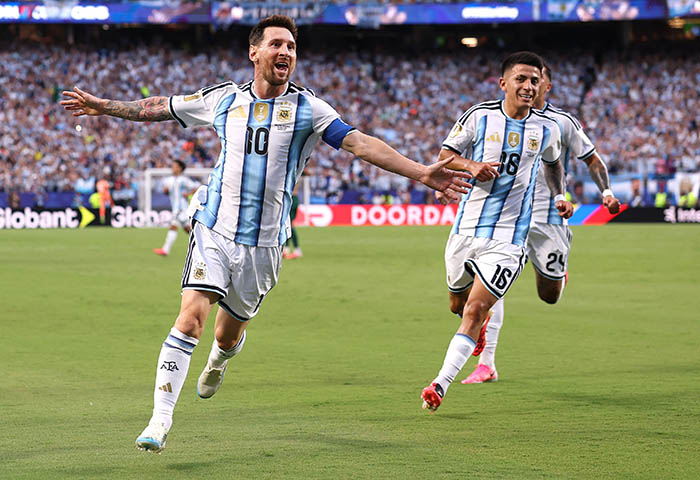 Argentina gana con hat-trick de Messi | HOY DIARIO DEL MAGDALENA