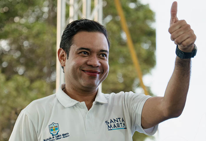 David Farelo asume como Alcalde Distrital encargado de Santa Marta ...