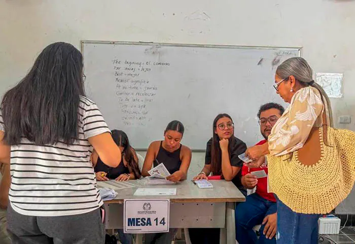 Con normalidad avanza la jornada electoral en Santa Marta y el ...